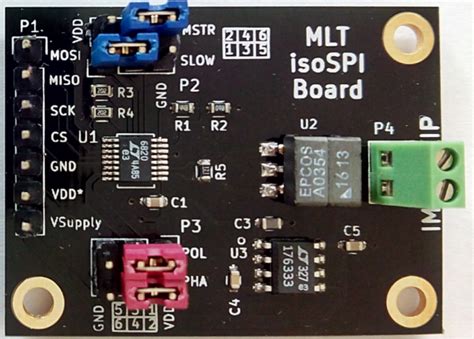 SPI Isolation Board Electronics Lab