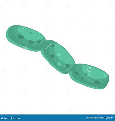 Streptococcus Bacteria 3d Render Illustration Closeup Royalty Free