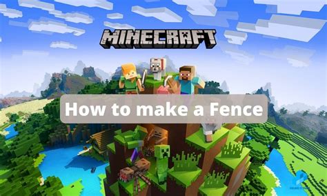 How To Make A Fence In Minecraft Short Guide HDG