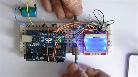Pong Game On 5110 Lcd Arduino Uno Youtube