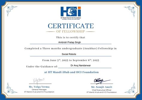 ambrish pratap singh on linkedin anubhavfellowship iitmandi