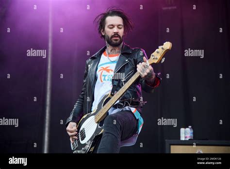 Kalan Blehm Of The Band Attila Performs On Day 3 Of The Inkcarceration