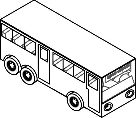 Free Bus Clipart Black And White Download Free Bus Clipart Black And