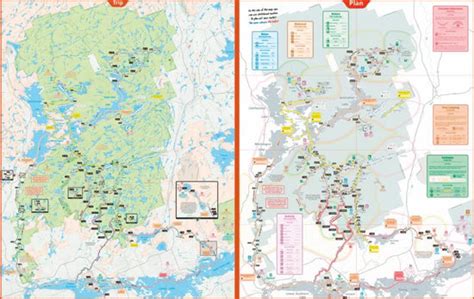 Jeffs Killarney Paddling Map Suntrail Source For Adventure