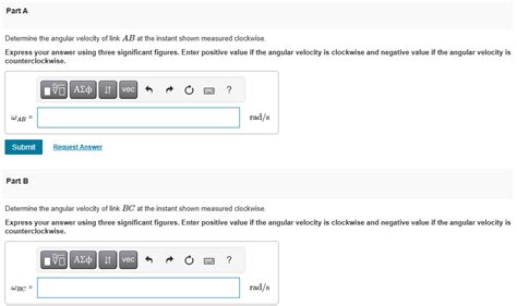 Solved The Slider Block C Moves At M S Down The Inclined Chegg