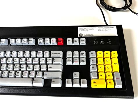 Used Ge Healthcare 2054858 003 Mac Lab Ecg Unicomp Wired Keyboardodel It Accessories For Sale