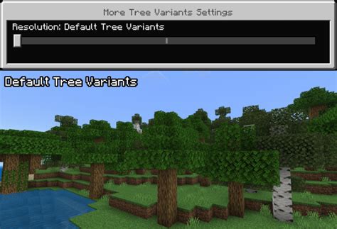 More Tree Variants V113 Minecraft Bedrock Addons Curseforge