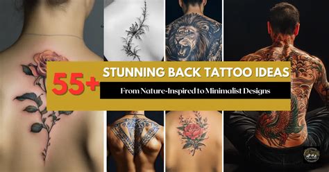 55 Stunning Back Tattoo Ideas From Nature Inspired To Minimalist