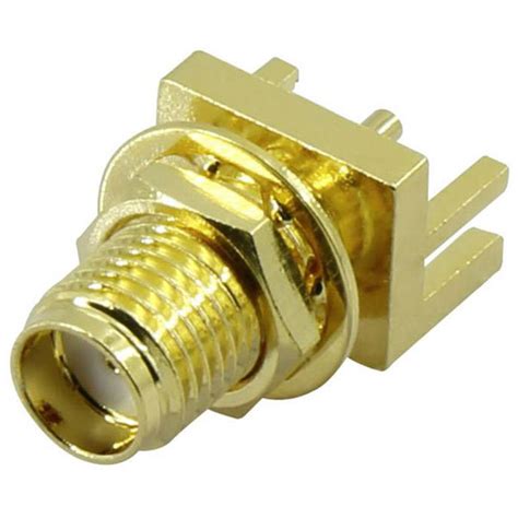 Trucomponents 160750 Sma Connector Socket Vertical Vertical 50 Ω Rapid Electronics