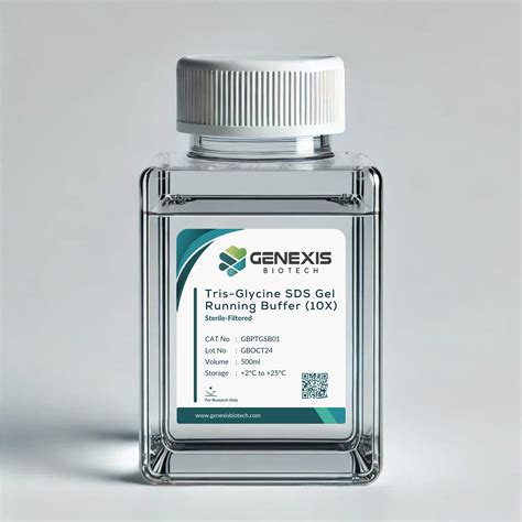 Tris Glycine Sds Gel Running Buffer 10x Genexis Biotech