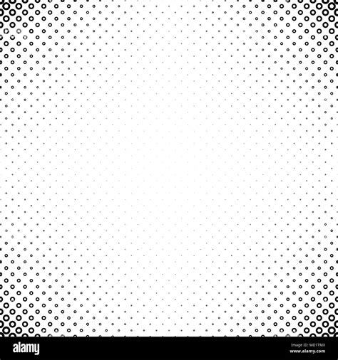 Geometrical Halftone Circle Pattern Background Vector Graphic From Rings Stock Vector Image