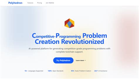 Revolutionizing Problem Creation Introducing Polyhedron Codeforces