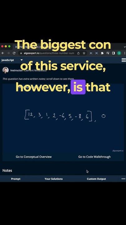 Algoexpert Review In 30 Seconds Youtube