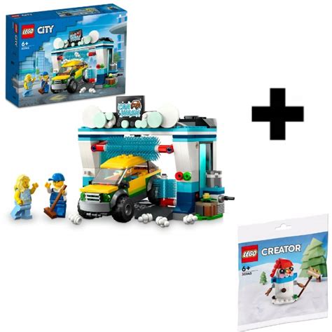 Lego City Myjnia Samochodowa Zestaw 60362 Lego 30645 Zestaw
