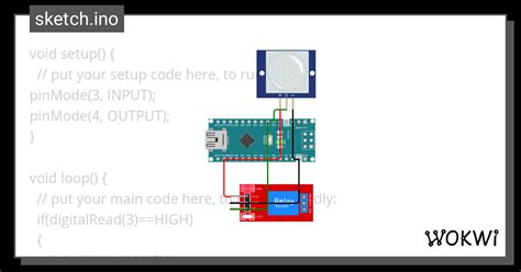 Pir Test Wokwi Esp32 Stm32 Arduino Simulator