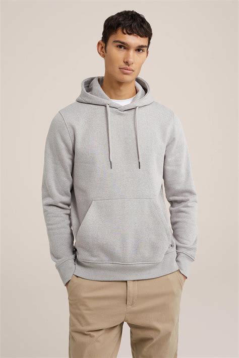 We Fashion Gemêleerde Hoodie Grey Melange Wehkamp