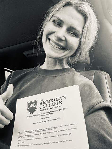 2025 Goal 1 Passed The Final Test To Obtain The Charted Special Needs Consultant Designation