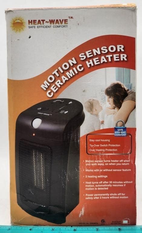New Intertek Motion Sensor Ceramic Heater E Live And Online Auctions On