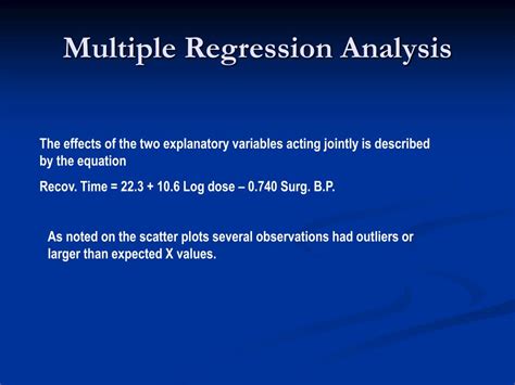 ppt multiple regression analysis powerpoint presentation free download id 316085