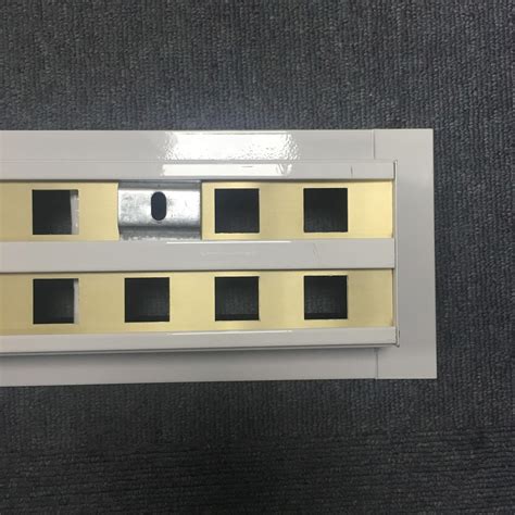 Aluminum Ventilation Supply And Return Air Ceiling Mounted Linear Slot
