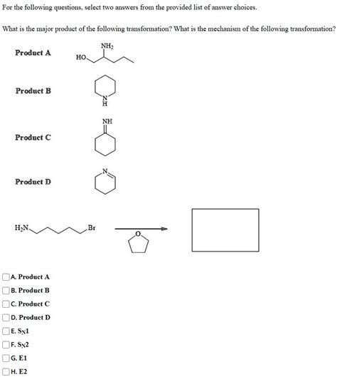 SOLVED: For the following questions select two answers from the ...