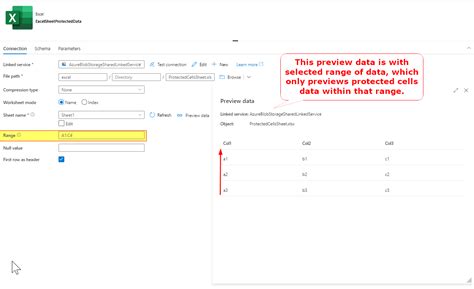 Reading A Protected Excel Sheet Using Copy Data Activity And Handling Null Values Microsoft Qanda