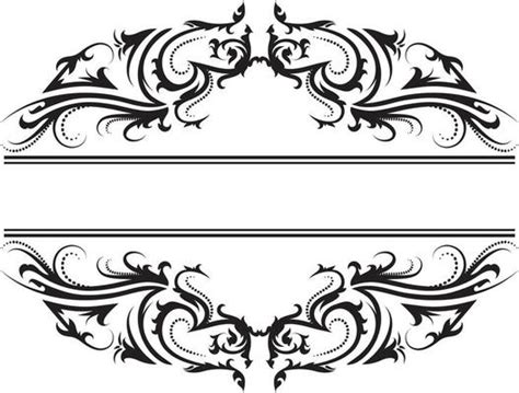 Scroll Boarder Vector Art Icons And Graphics For Free Download