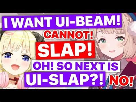 First Ui-Beam, Next Ui-Slap (Shigure Ui & Tsunomaki Watame / Hololive ...