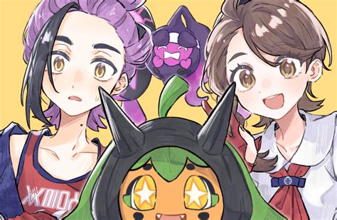 Haruarashi74 Juliana Pokemon Kieran Pokemon Ogerpon Pecharunt