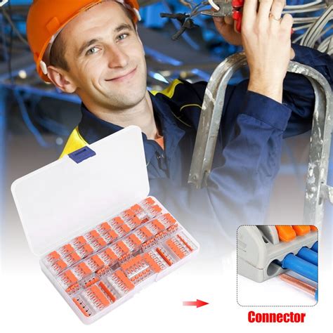 75pcs Wire Connector Push In Terminal Block Electr Grandado