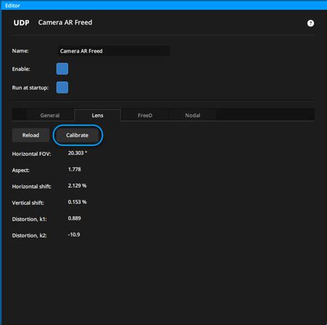 Lens Calibration Modulo Kinetic User Manual V5