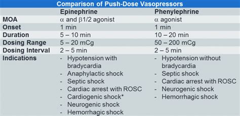 Neosynephrine Iv Drip Chart Ponasa