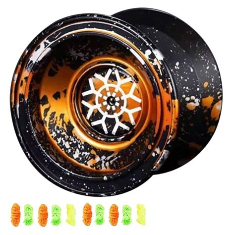 Aluminum Beginner Yo Yos Ball For Yoyo Players With 10 Yo Yo String