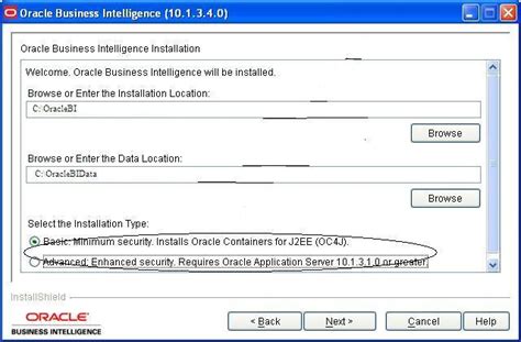 Obiee 10g Installation On Windows Principal Consultant