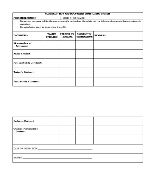 Document Monitoring System Pdf Pdf