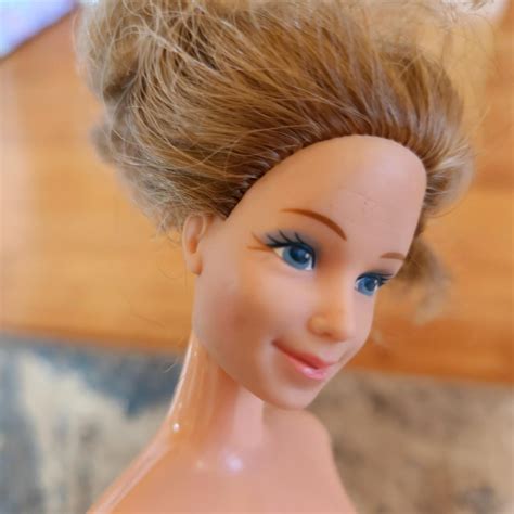 Forehead Lines And Crowns Feet R Barbie