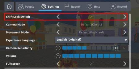 How To Shift Lock On Roblox