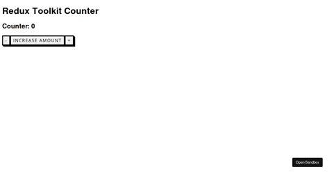 Redux Toolkit Codesandbox