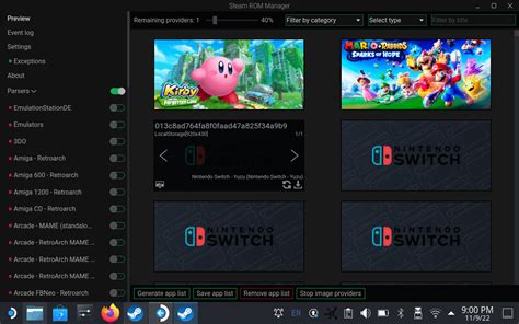 Random Games In Steam Rom Manager From Yuzu Rsteamdeck