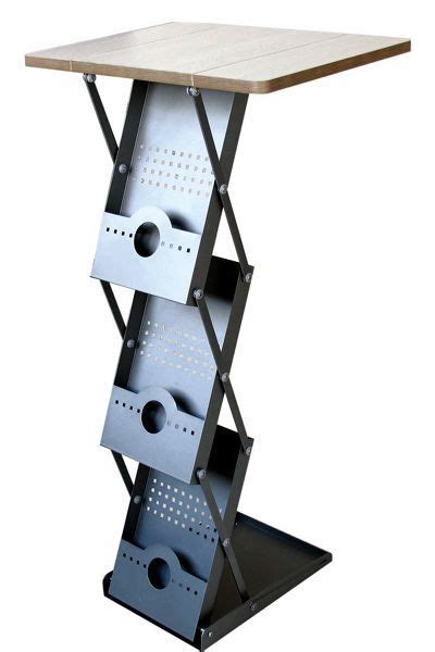 Messetresen Flex Counter Brochure Holders Desk Promotional Stands