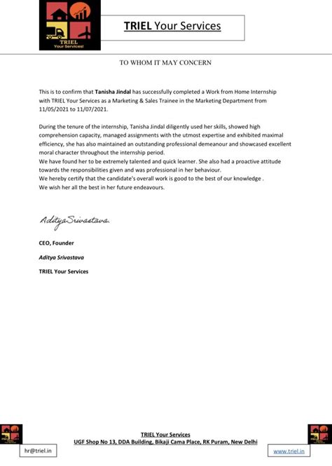 Tanisha Jindal On Linkedin Internship Sales Opportunity Experience Intern