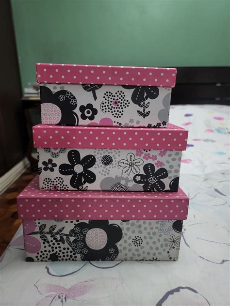 Nested Boxes Womens Fashion Jewelry And Organizers Accessory Holder