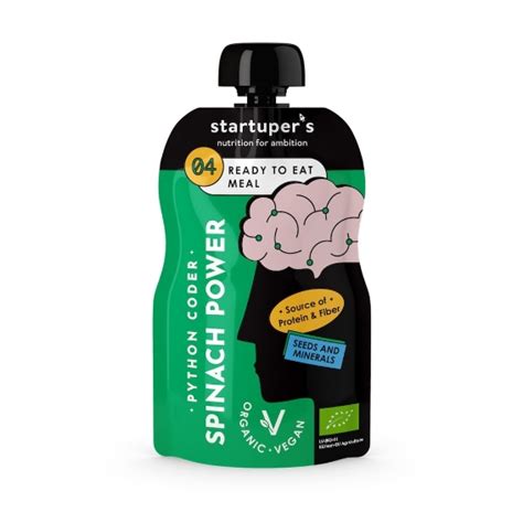 Startupers Python Coder Spinach Smothie 200g Health Plus Malta