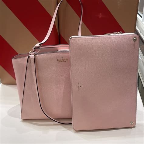 Kate Spade Bags Kate Spade Brim Laptop Tote Colorchalk Pink Poshmark