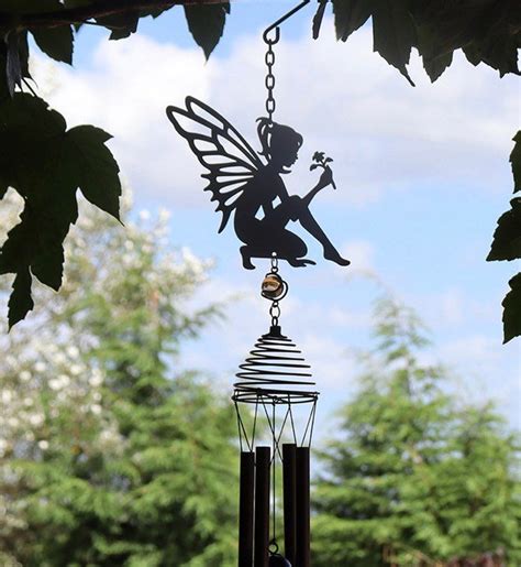 Fairy Windchime Crystal Dropper Suncatcher Wind Spinner Fairy Garden