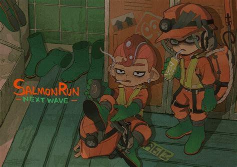Inkling Octoling Inkling Boy And Octoling Boy Splatoon And More Drawn By Iwamushi Danbooru