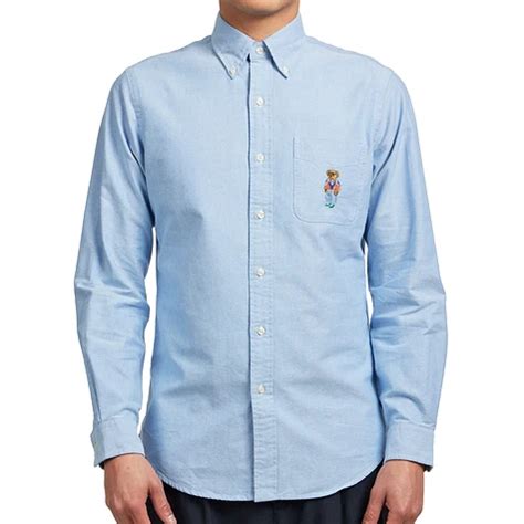 Polo Ralph Lauren Ls Woven Pocket Shirt Bsr Blue Harbor Island Br