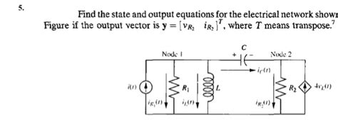 Solved Find The State And Output Equations For The Chegg Com
