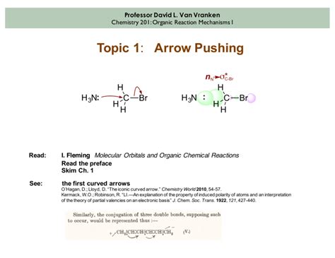 Arrow Pushing In Organic Chemistry