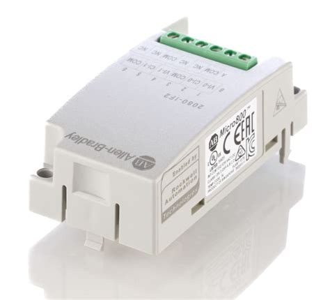 2080 If2 Allen Bradley Allen Bradley 2080 Series Plc I O Module For Use With Micro 830 Series